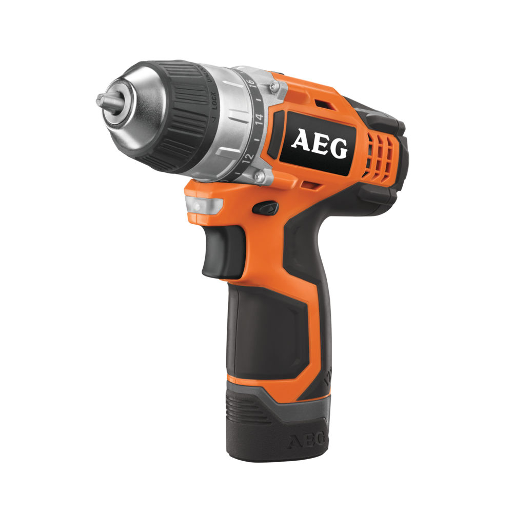 Borrskruvdragare AEG BS 12C2 LI, 12V 2,0 Ah - Eggestrand AB