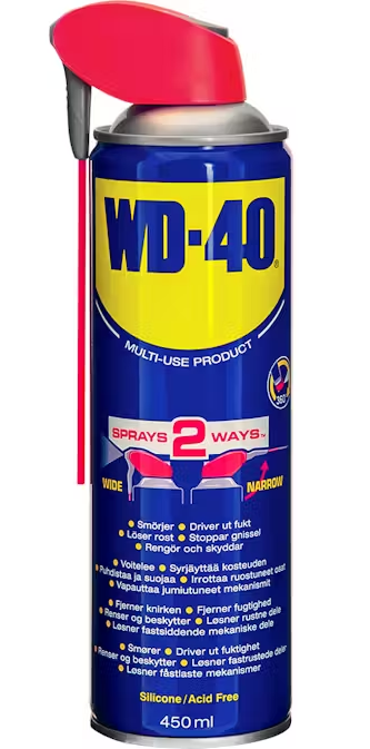 Multispray WD-40 450 ml med Smart Straw - Eggestrand AB